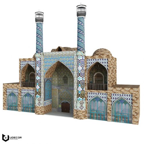 دانلود مدل سه بعدی مسجد قدیمی آبجکت تری دی 3dsmax