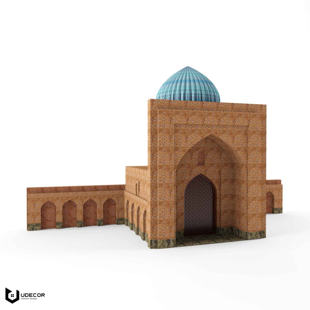 دانلود مدل سه بعدی مسجد udp73504 آبجکت تریدی 3dmax